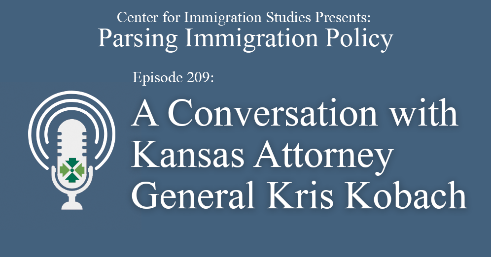 A Conversation with Kansas Attorney General Kris Kobach