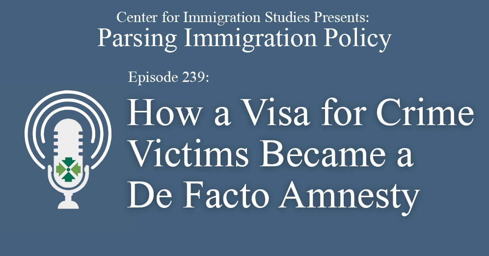 How a Visa for Crime Victims Became a De Facto Amnesty