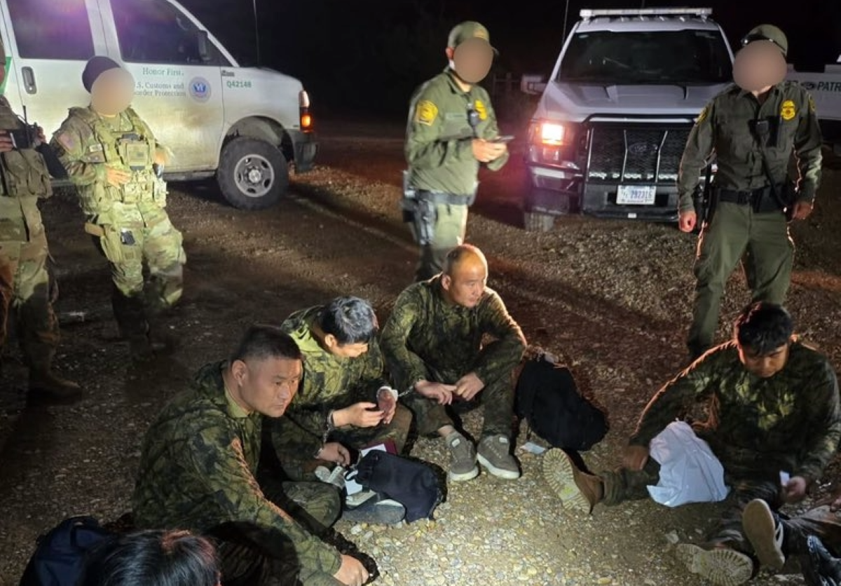 Texas Nabs Six Camo-Clad Chinese on Border Ranch